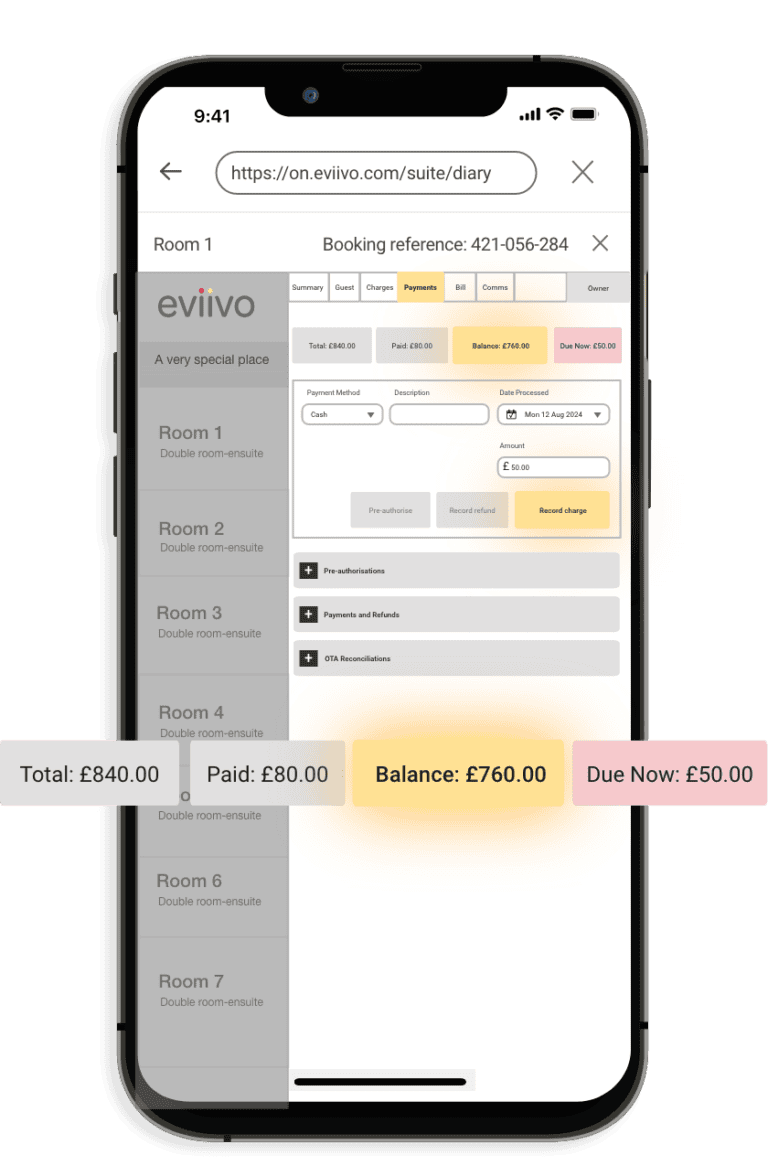 eviivo's Award-Winning Mobile App for iPhone and Android | eviivo