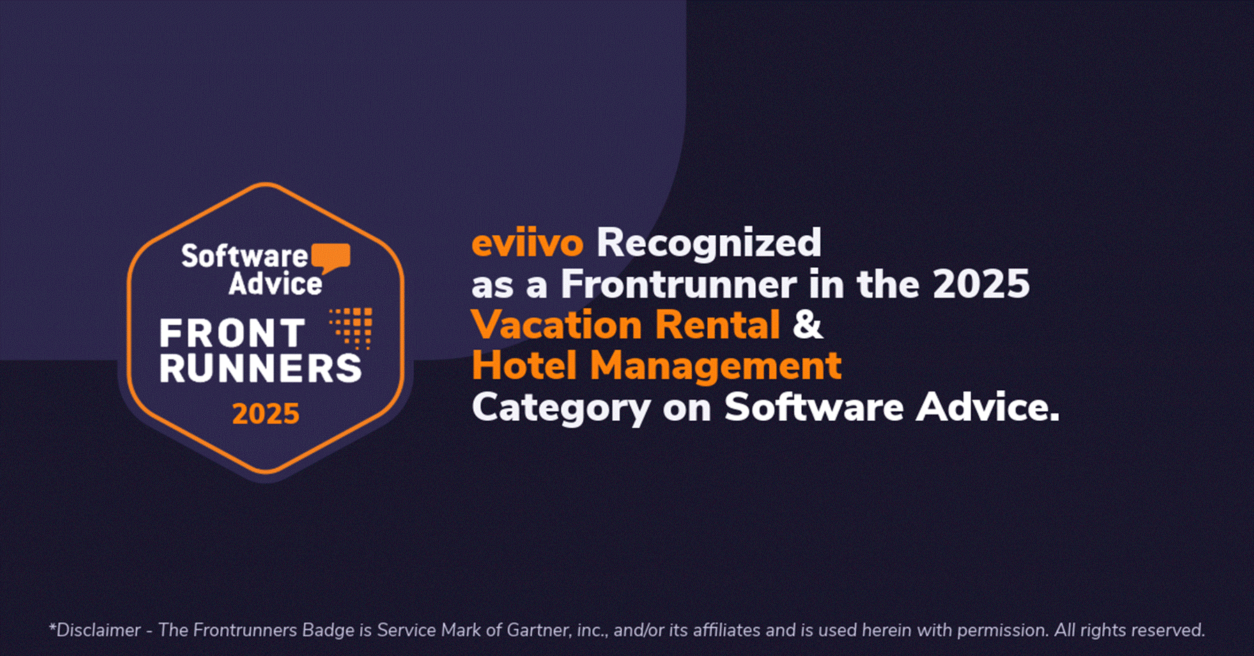 eviivo zählt zu den besten Softwarelösungen für das Gastgewerbe im Jahr 2025 | eviivo